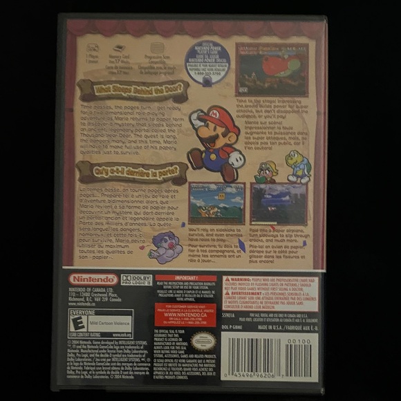 Nintendo | Video Games & Consoles | Nintendo Gamecube Paper Mario The ...